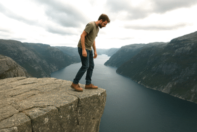 Feeling like you’re living over the edge?? - Christian Grandfather Magazine